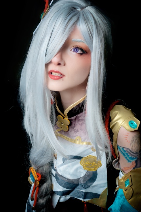 Sunflower Cosplay Shenhe Genshin Impact